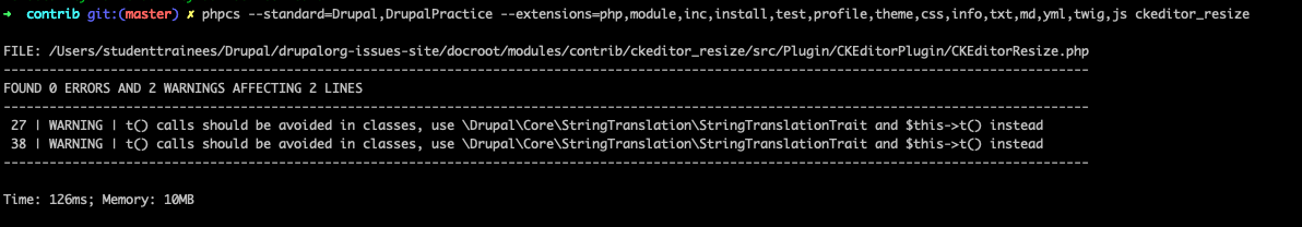 fix all the warnings/errors reported by PHP_CodeSniffer. [#3372214 ... fix all the warnings/errors reported by PHP_CodeSniffer. [#3372214 ...